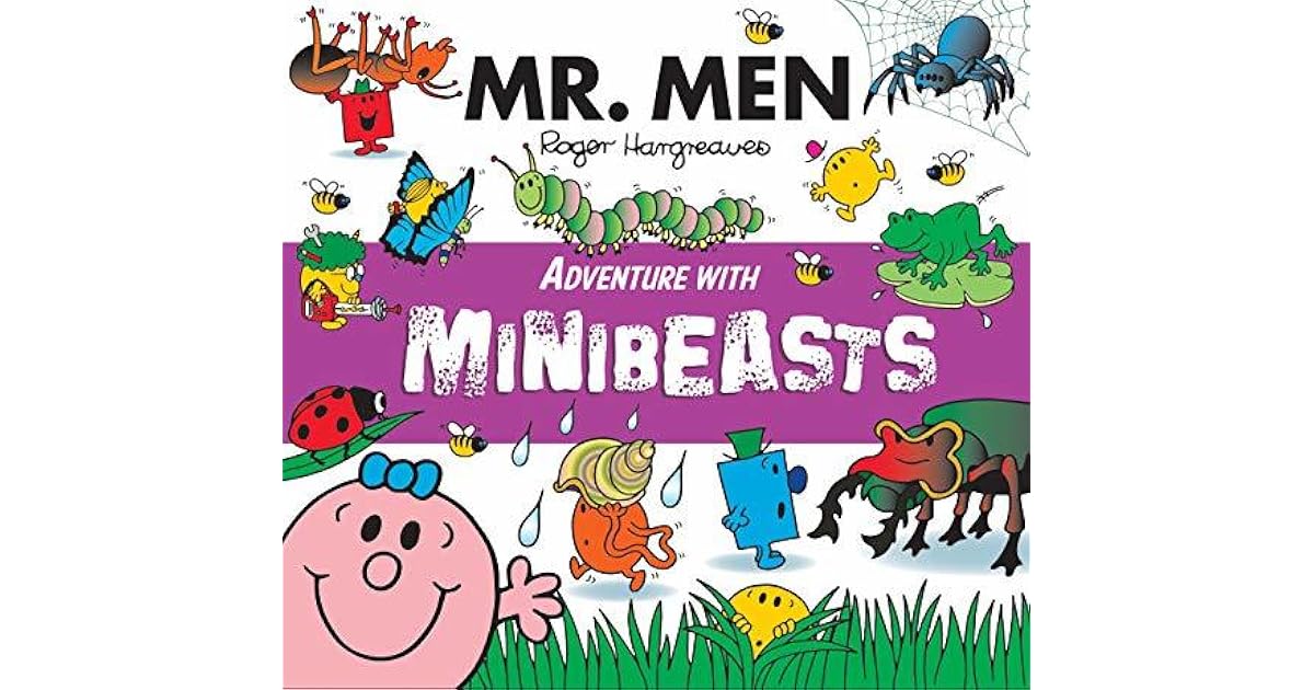 Mr. Men Adventure with Minibeasts by Adam Hargreaves