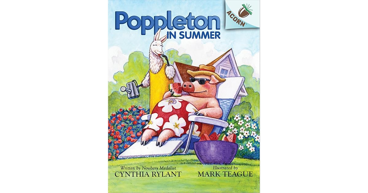 Poppleton in Summer: An Acorn Book by Cynthia Rylant