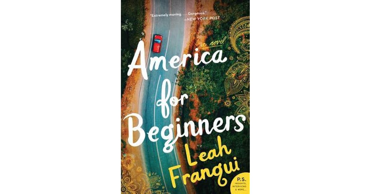 Book giveaway for America for Beginners by Leah Franqui Jul 05-Jul 28, 2019