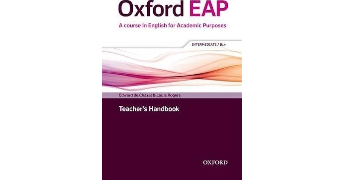 Oxford EAP Intermediate/B1+ Teacher's Book, DVD and Audio CD Pack by ...