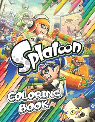 Splatoon Coloring Book: 16 Exclusive illustrations by Activity Child