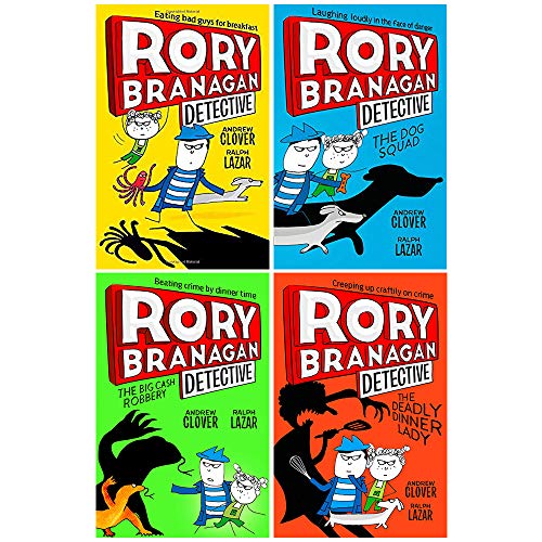 Rory Branagan Detective Series 1-4 Books Collection Set By Andrew ...