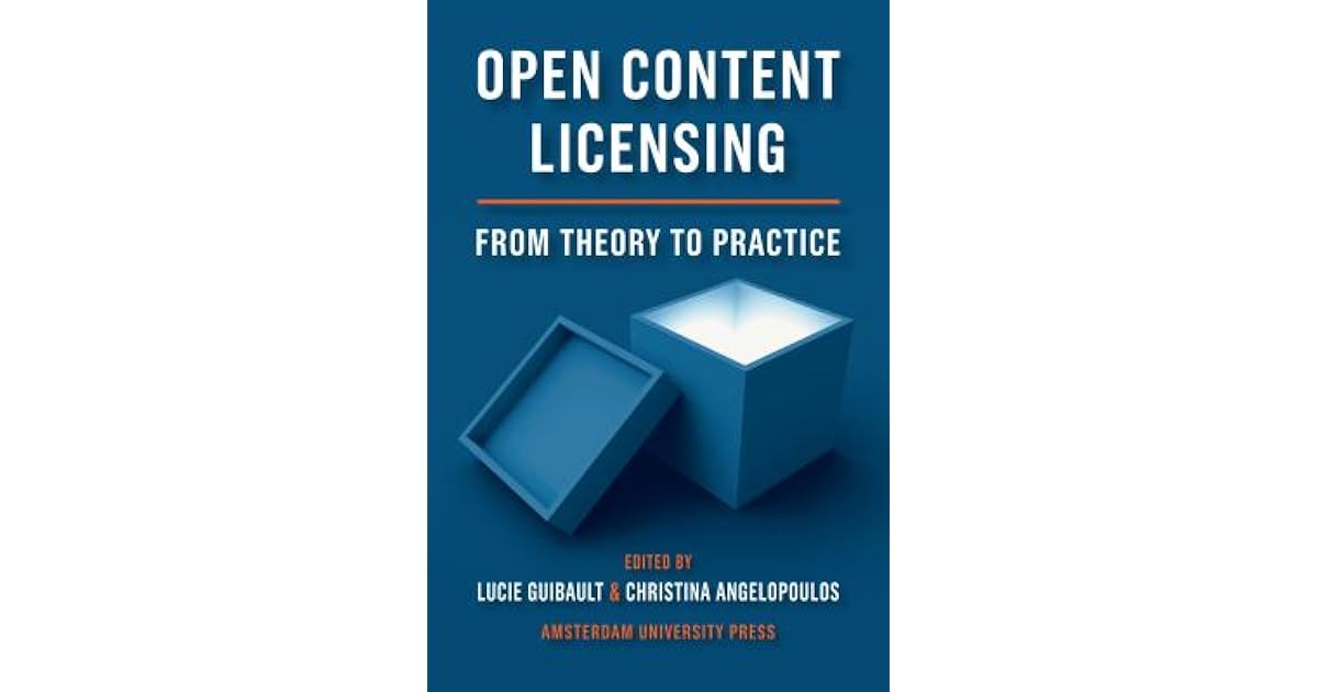 Open content licensing by Lucie Guibault