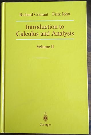 Introduction to Calculus and Analysis: Volume II by Richard Courant
