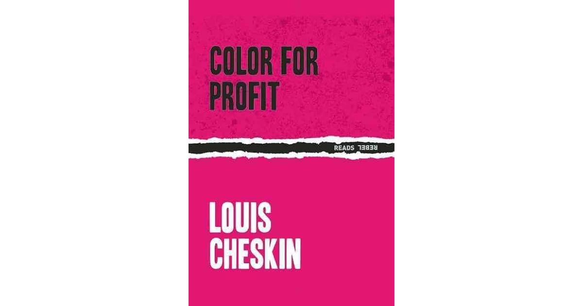 Color for Profit by Louis Cheskin