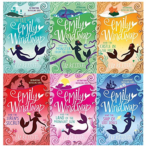 The Tail Of Emily Windsnap Series 8 Books Collection Set By Liz Kessler ...