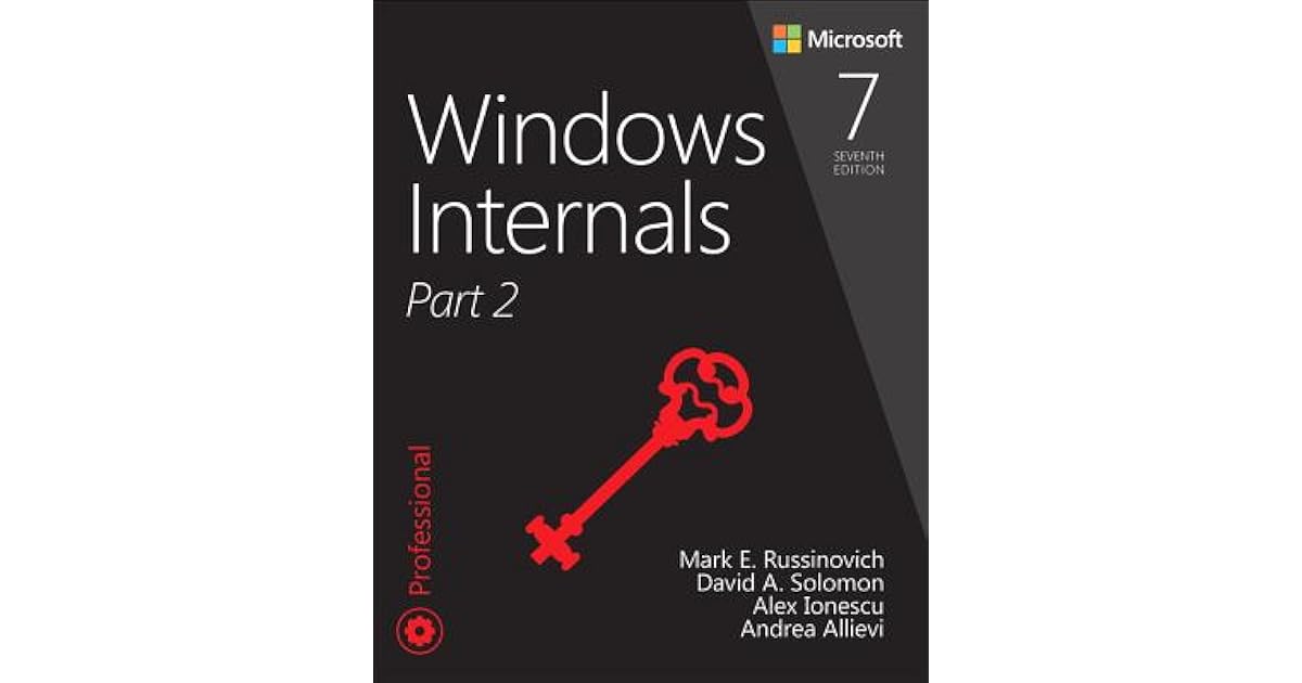 Windows Internals, Part 2 by Mark E. Russinovich