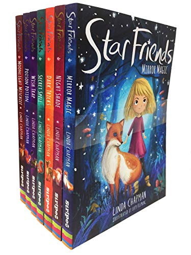 Linda Chapman Star Friends Series 6 Books Collection Set (Mirror Magic ...
