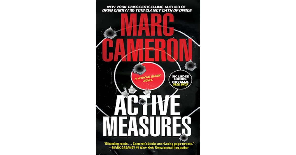 Book giveaway for Active Measures (Jericho Quinn #8) by Marc Cameron ...
