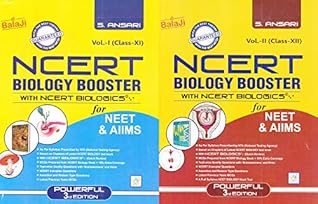 NCERT Biology Booster with NCERT Biologics for NEET & AIIMS ( Set of 2 ...