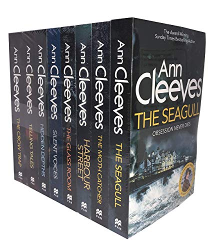 Ann Cleeves TV Vera Stanhope Series Collection 8 Books Set by Ann Cleeves