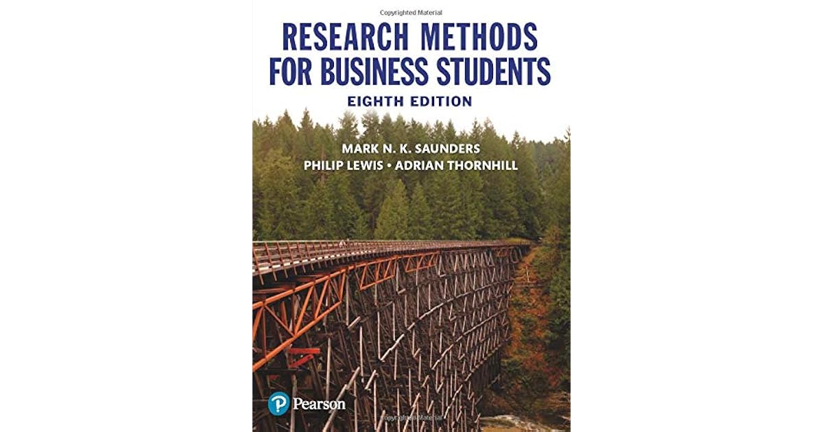 Research Methods for Business Students by Mark N.K. Saunders