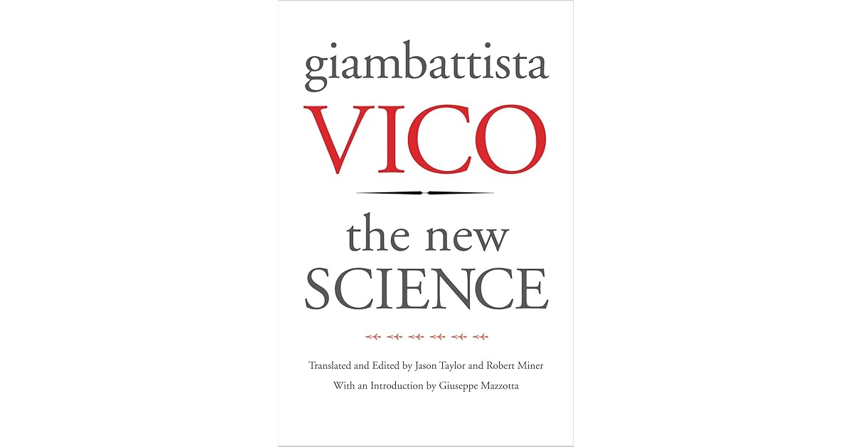 The New Science by Giambattista Vico