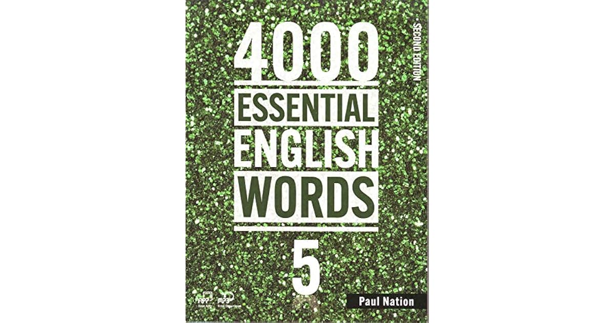 4000 Essential English Words Book 5 2nd Edition By Paul Nation