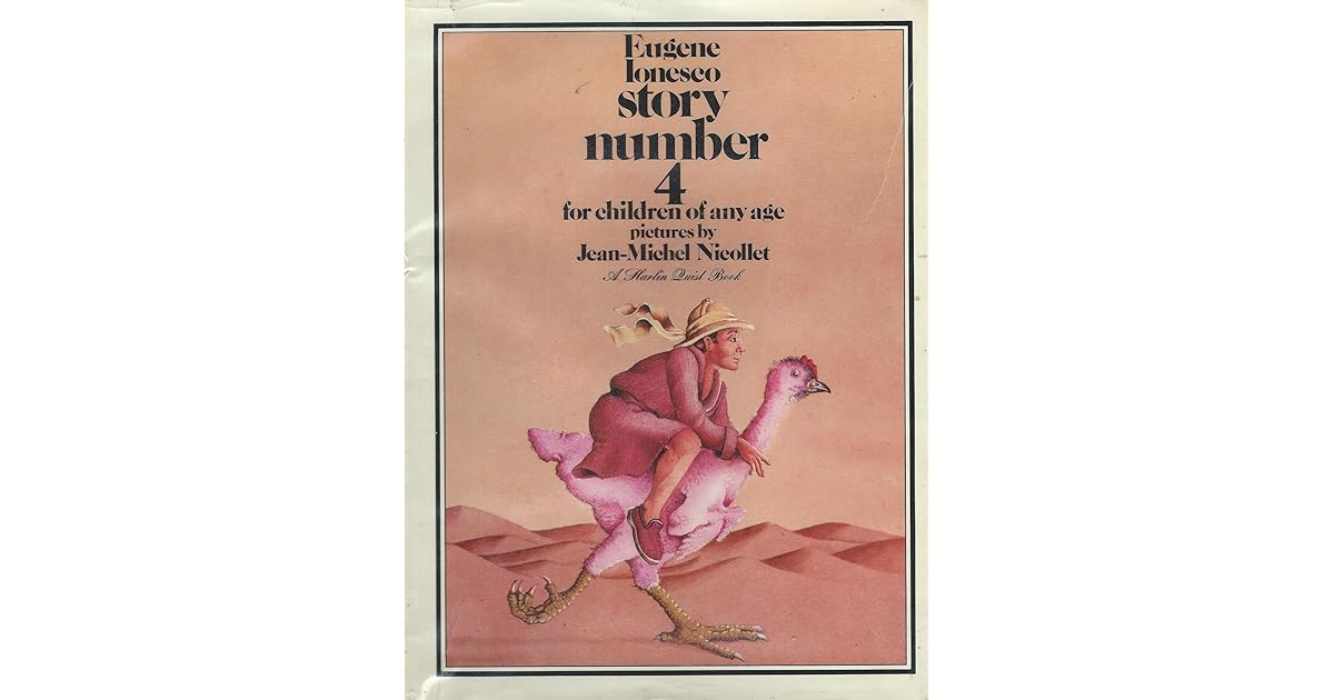 Story Number 4: For Children of Any Age by Eugène Ionesco