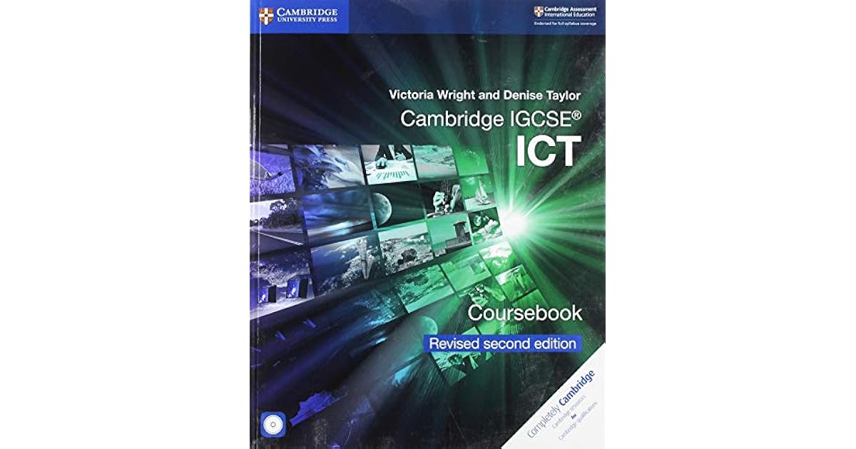 Cambridge Igcse® Ict Coursebook With Cd Rom Revised Edition By Victoria