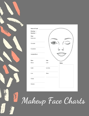 Makeup Artist Face Chart Workbook | Makeupview.co
