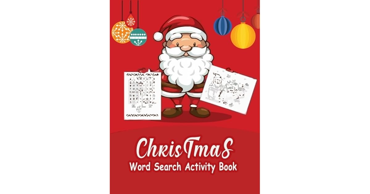 Christmas Word Search Activity Book: A Unique Christmas Word Search ...