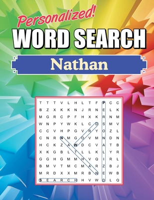 Nathan Word Search: Large Print Word Find Puzzles by Ghp Personalized