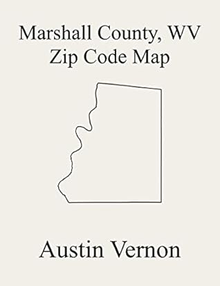 Marshall County, West Virginia Zip Code Map: Includes 3, 2, and 1 by ...