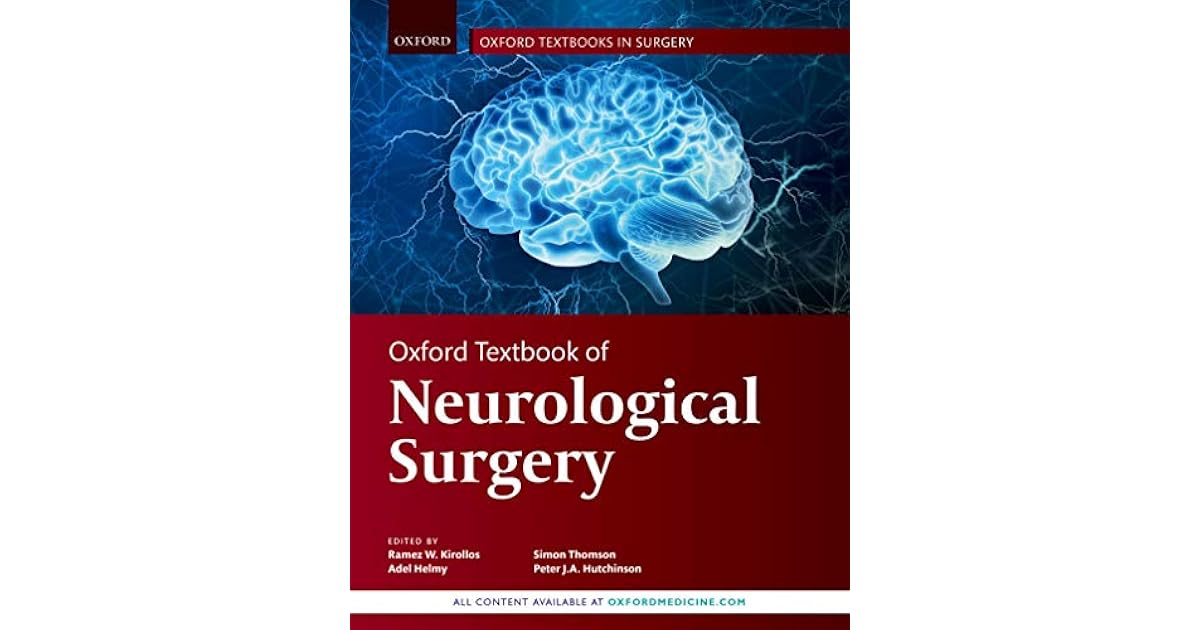 Oxford Textbook of Neurological Surgery by Ramez Kirollos