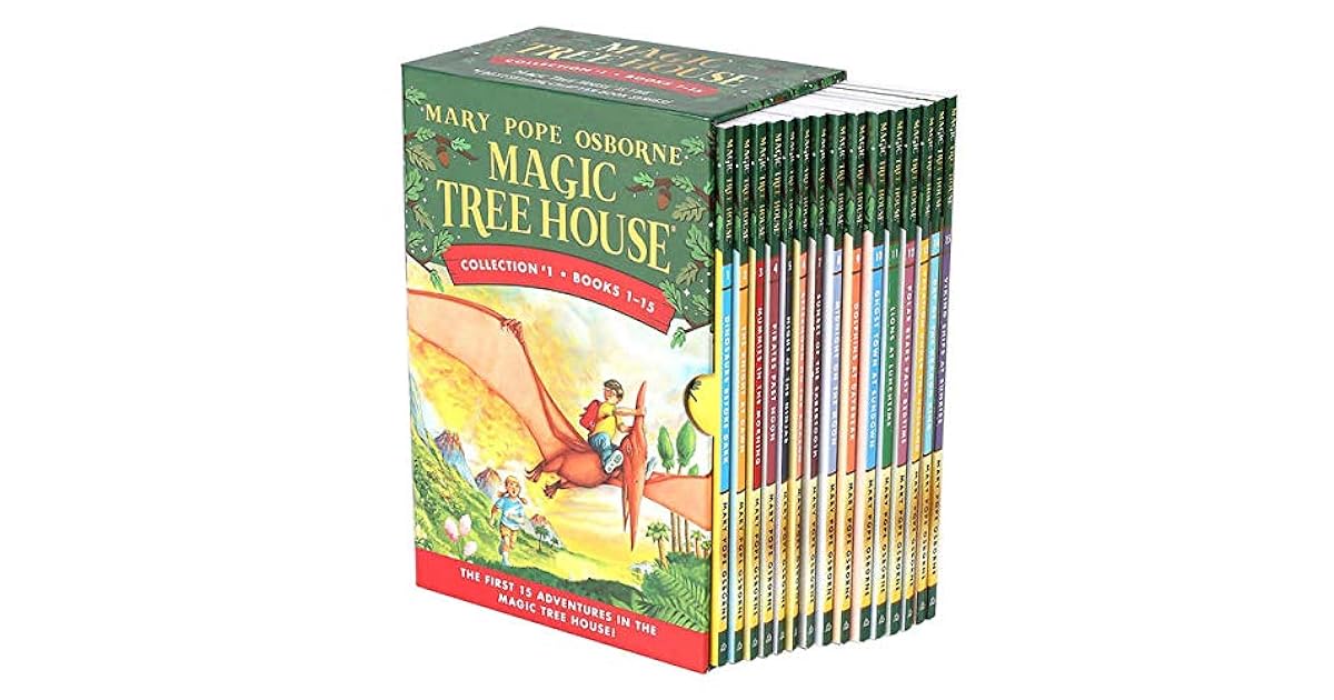 Magic Tree House Boxed Set, Books 1-15 by Mary Pope Osborne