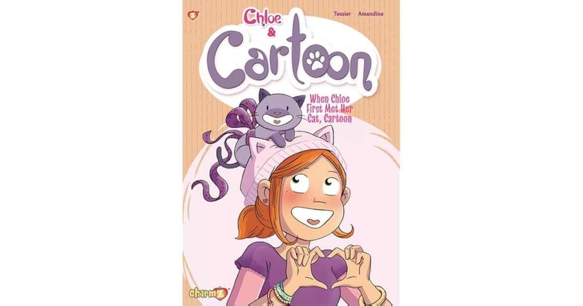 Chloe & Cartoon: When Chloe First Met Her Cat, Cartoon by Greg Tessier