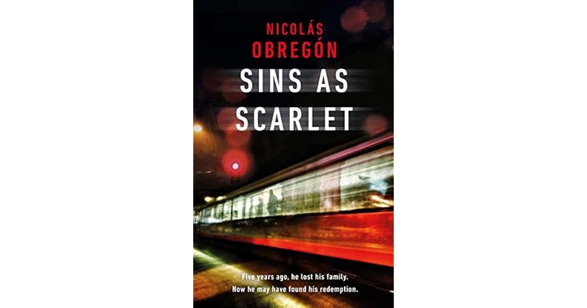 Sins as Scarlet (Inspector Iwata, #2) by Nicolás Obregón