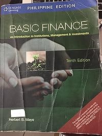 Basic Finance: An Introduction to Financial Institutions, Investments ...