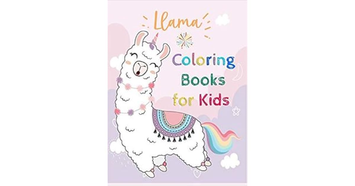 Llama Coloring Books for Kids by Willie G. Bonilla