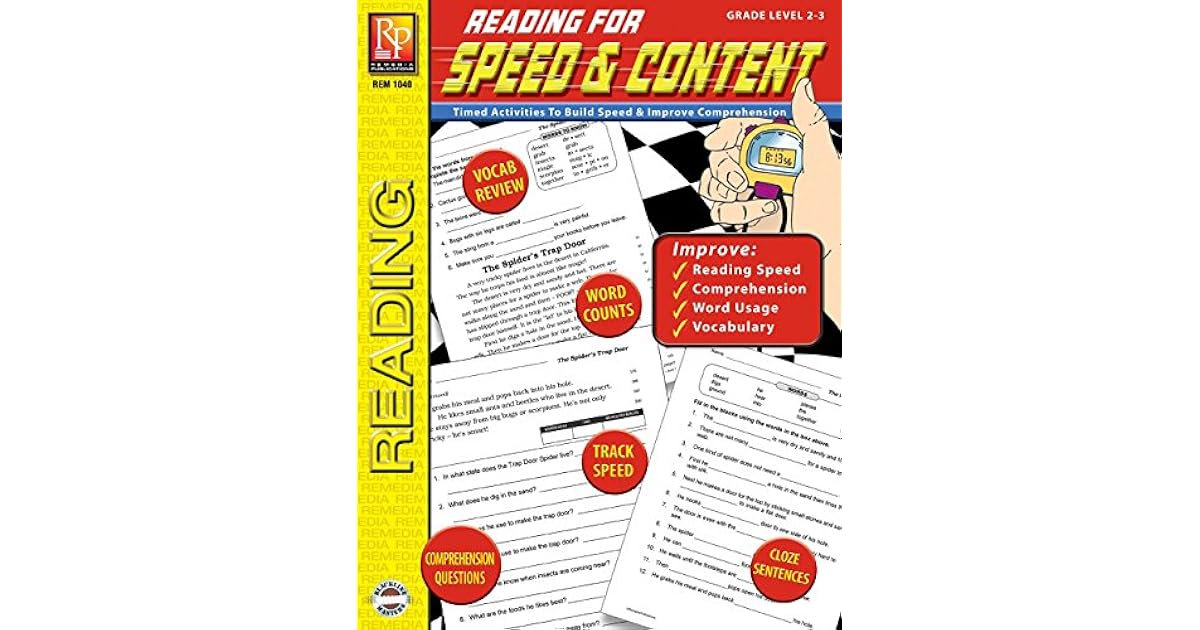 Reading for Speed & Content (Grade 2-3) | Reproducible Activity Book by ...