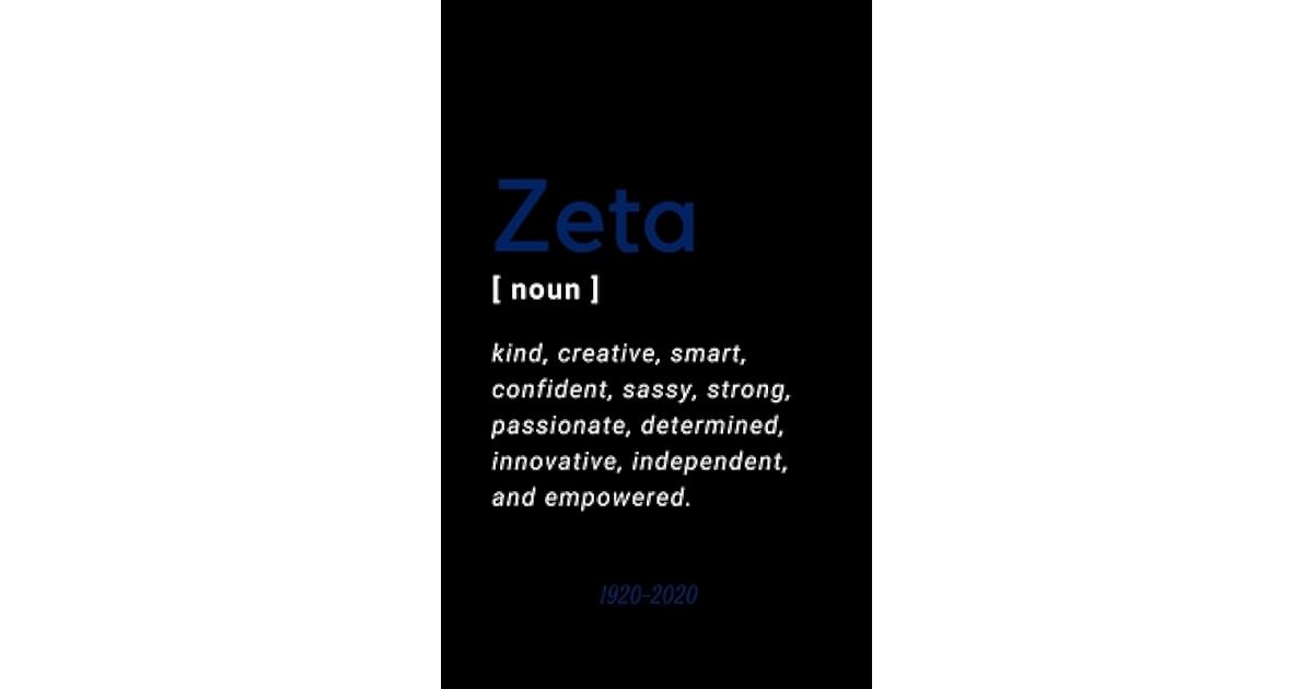 Zeta: Definition of a Zeta (NOUN). Founders Purse Weekly Planner for ...