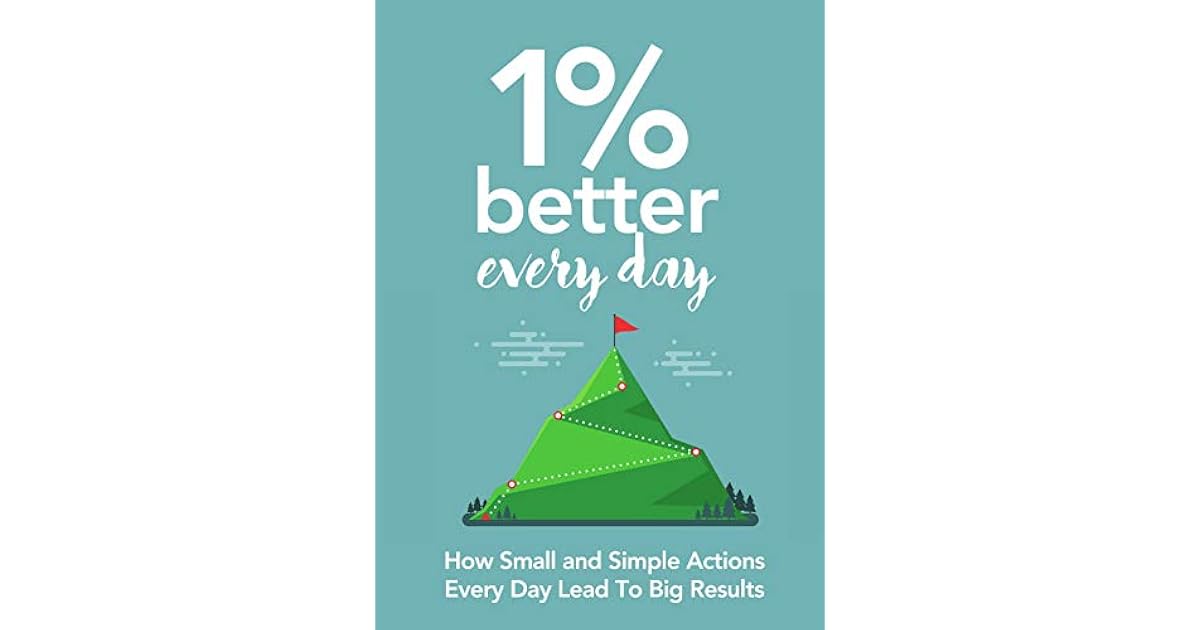 1 Percent Better Every Day: how small and simple action every day lead ...