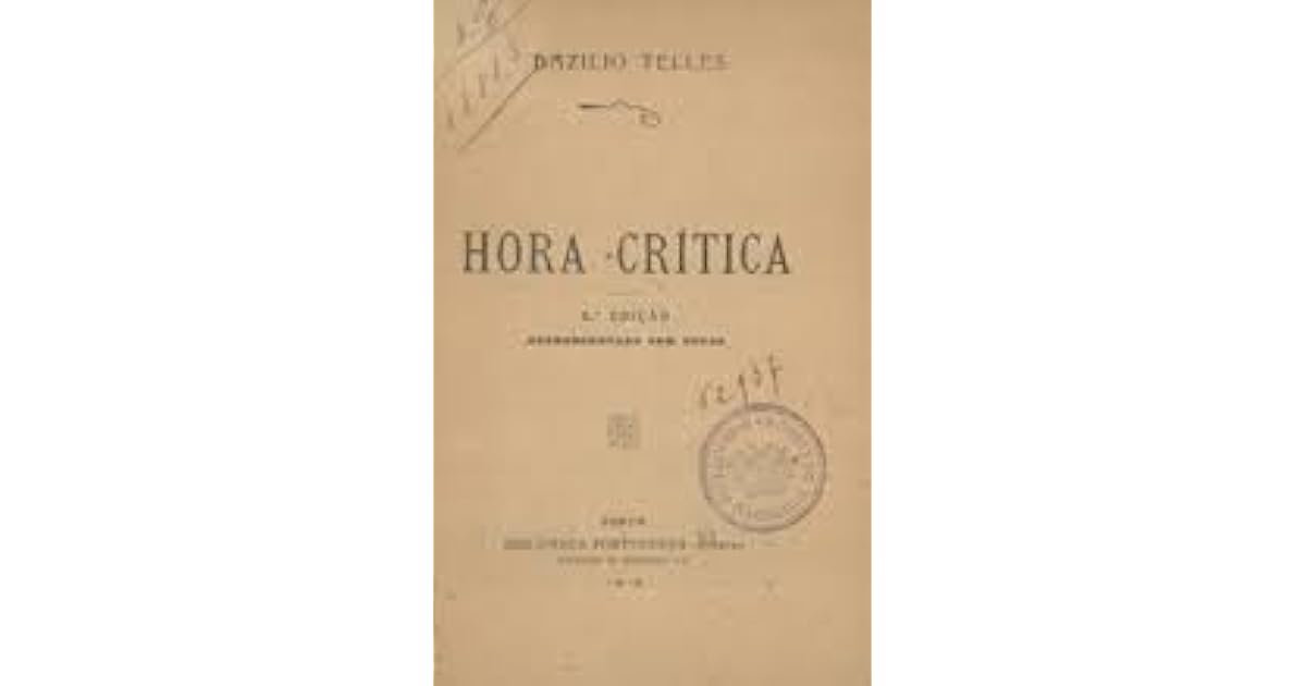 Hora crítica by Basílio Teles