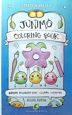 Junimo Coloring Book by ConcernedApe