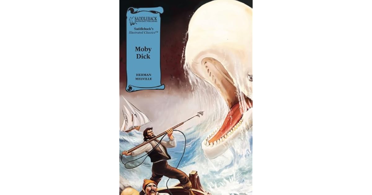 Moby Dick Graphic Novel by Saddleback Educational Publishing