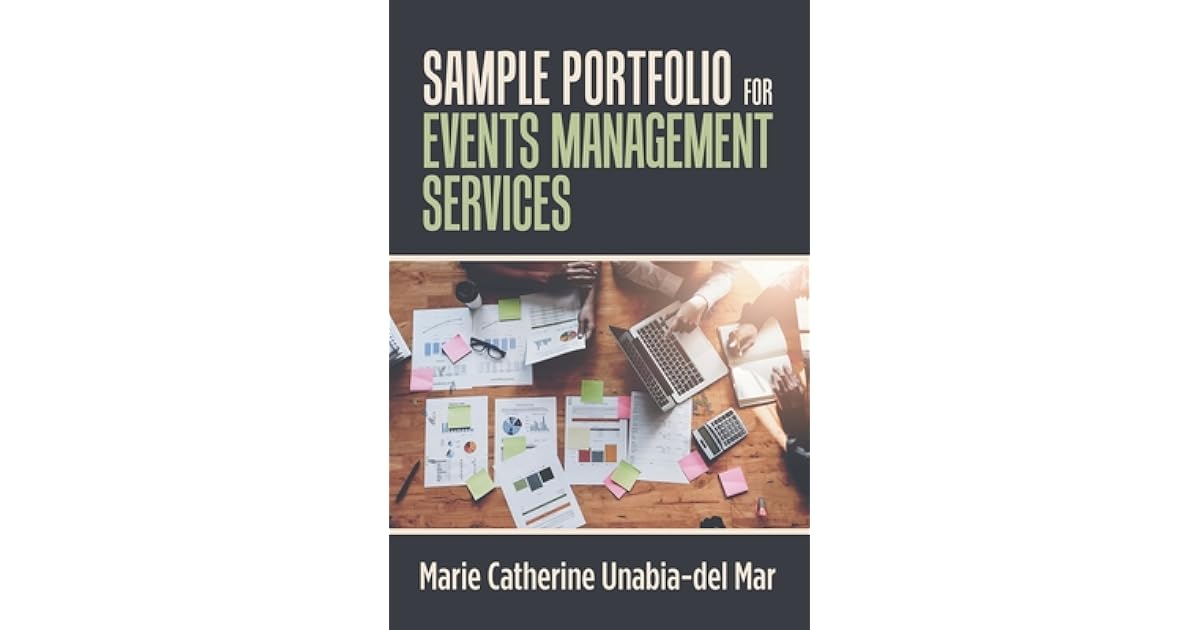 Sample Portfolio for Events Management Services by Marie Catherine ...