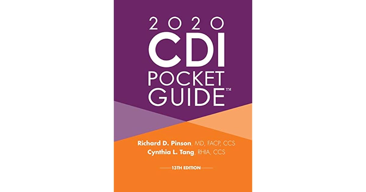 2020 CDI Pocket Guide by Richard Pinson