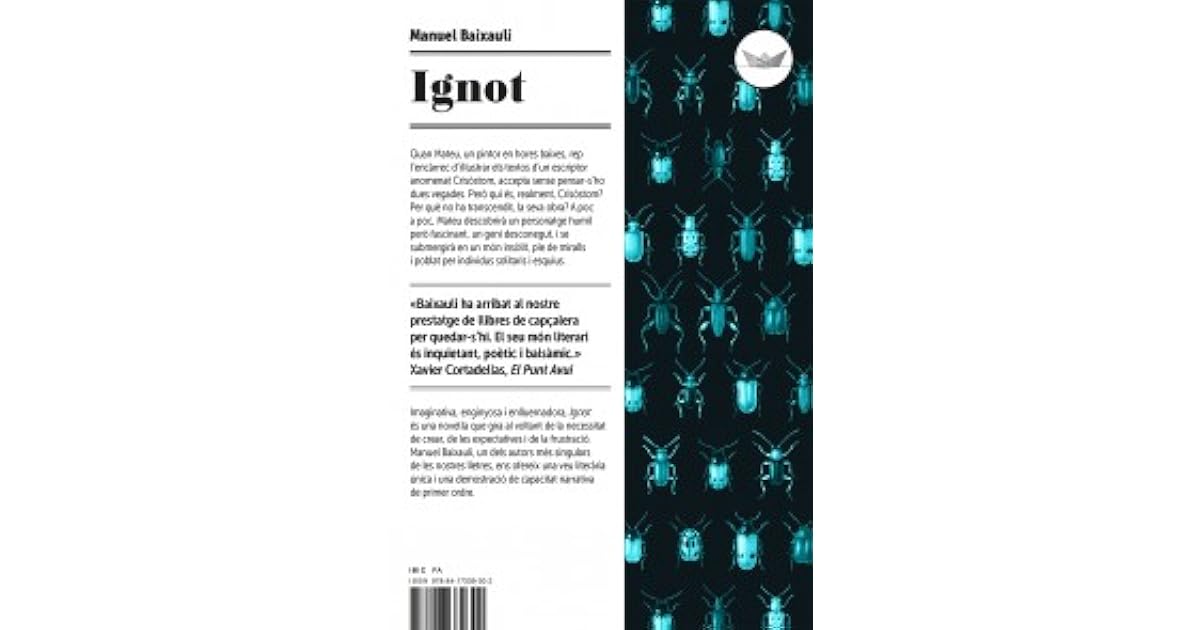 Ignot by Manuel Baixauli