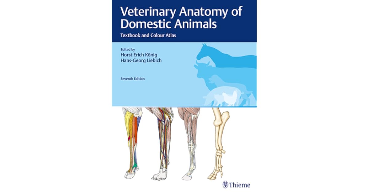 Veterinary Anatomy of Domestic Animals: Textbook and Colour Atlas by ...