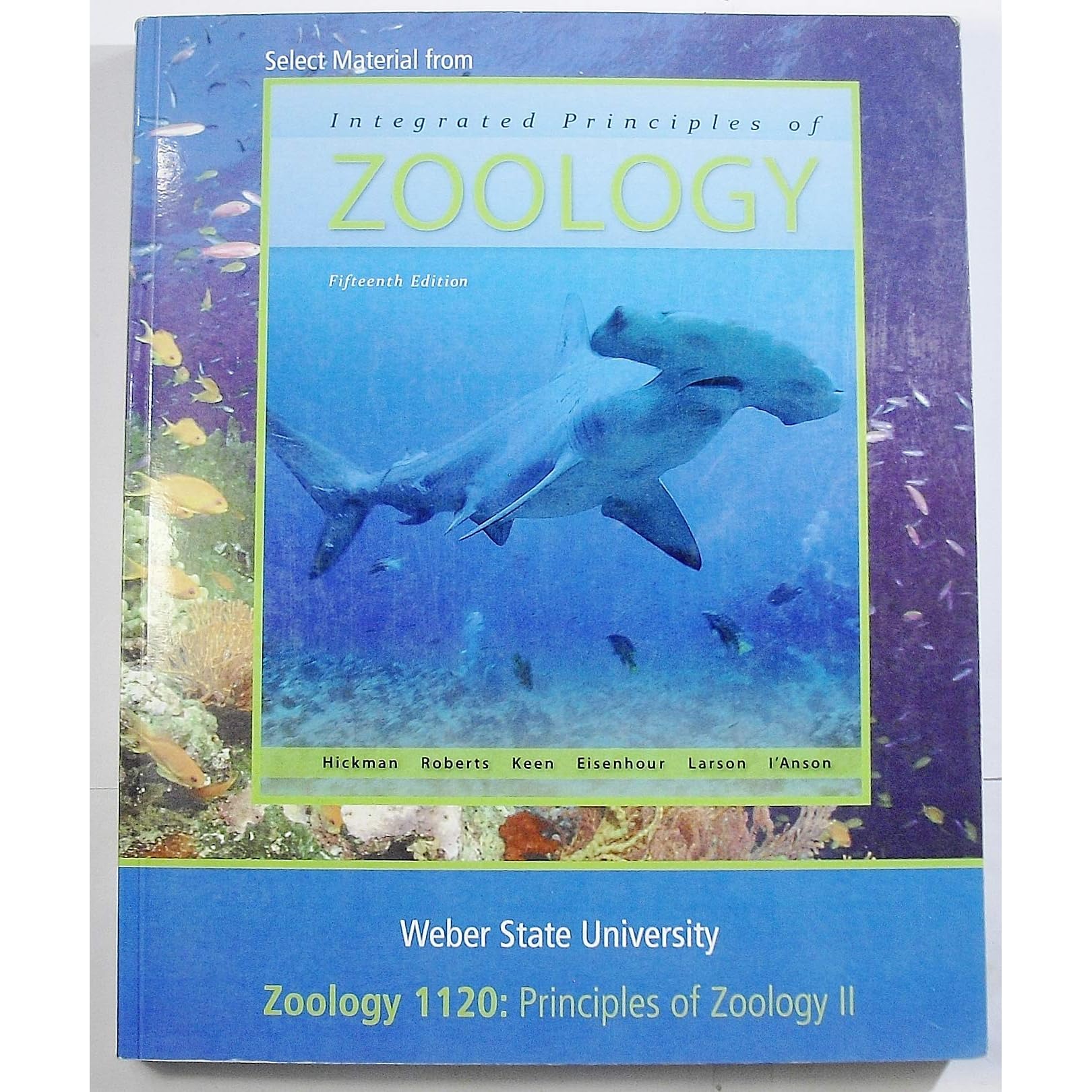 Integrated Principles Of Zoology