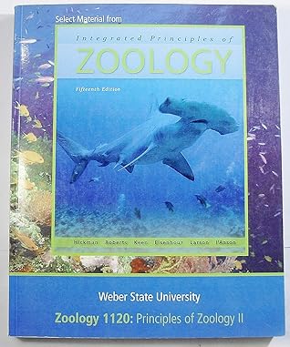 Integrated Principles Of Zoology