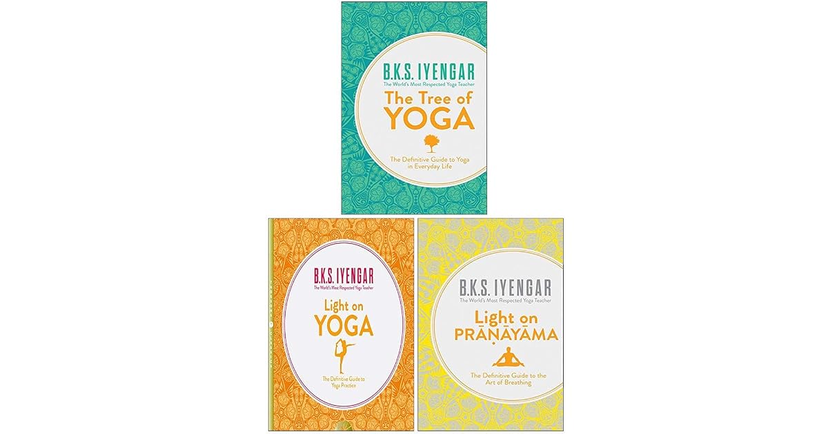 The Tree of Yoga, Light on Yoga, Light on Pranayama 3 Books Collection ...