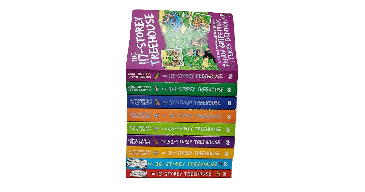The 13-Storey Treehouse Collection 9 Books Set By Andy Griffiths ...