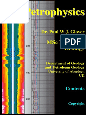 Petrophysics by Dr. Paul WJ Glover