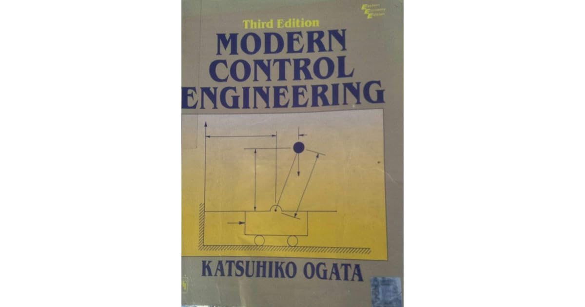 Modern Control Engineering - 3rd Edition by Katsuhiko Ogata