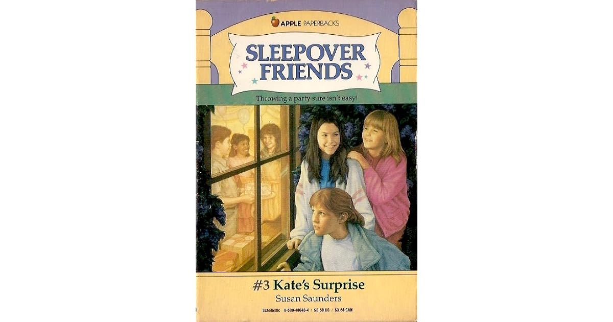 Kate's Surprise (Sleepover Friends, #3) by Susan Saunders