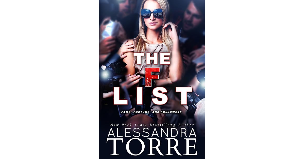 Book giveaway for The F List by Alessandra Torre Apr 19-Apr 29, 2020