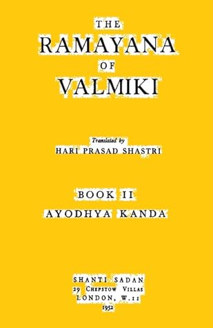 Ayodhya Kanda (The Ramayana, #2) by Vālmīki