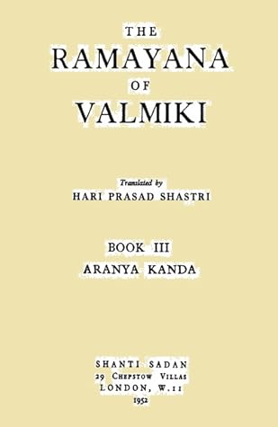 Aranya Kanda (The Ramayana, #3) by Vālmīki